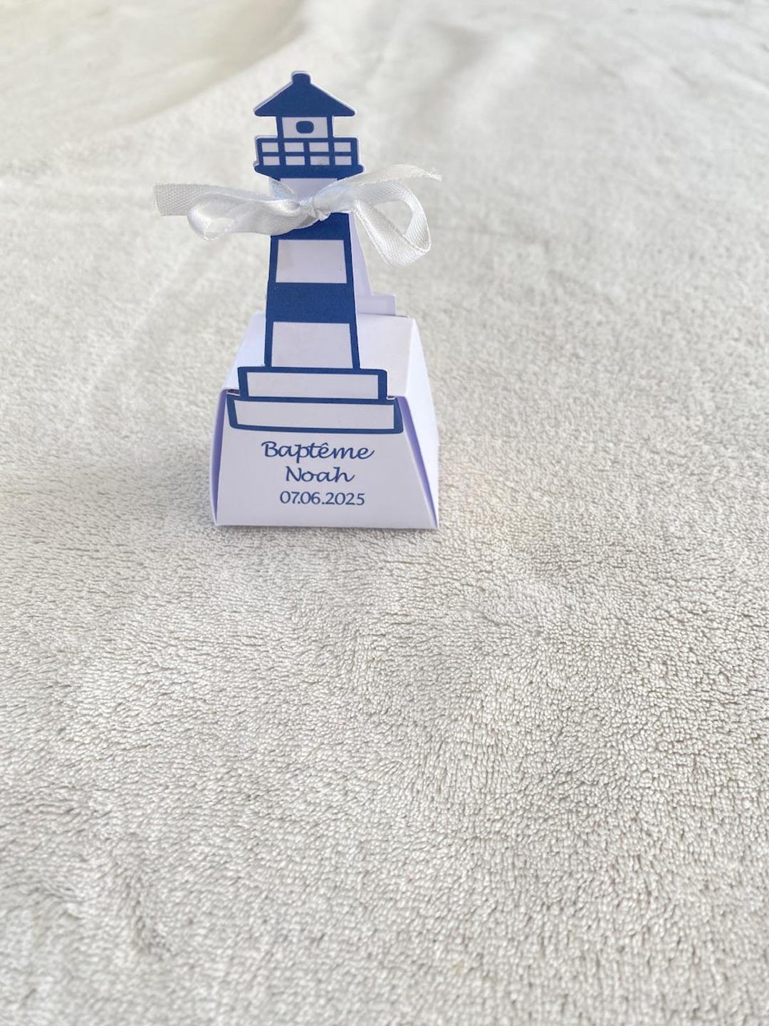 Personalized Sea Lighthouse Candy Box - Birthday - Baptism - Retirement ...