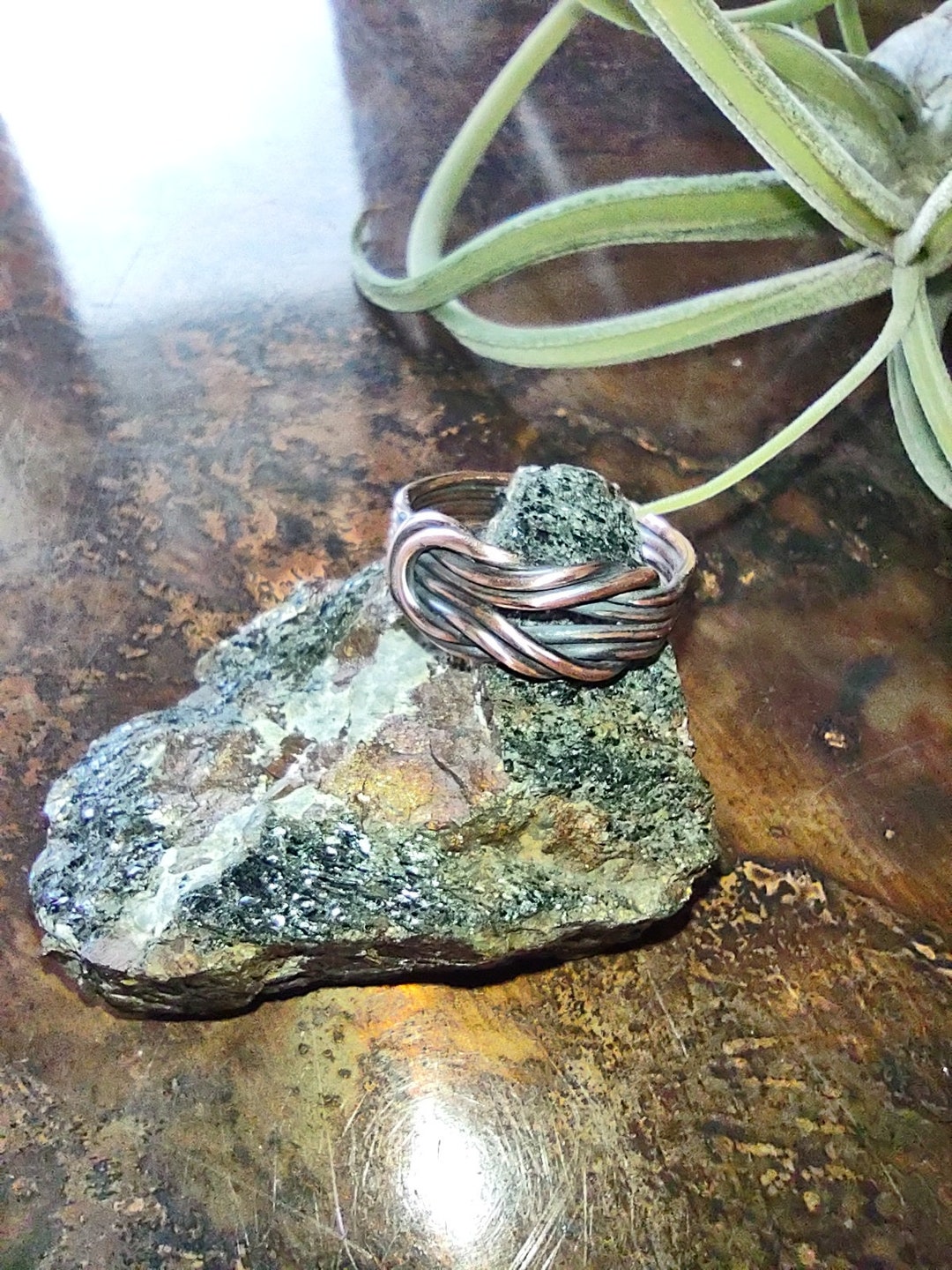 Unisex Ring in Blackened Copper Size 10 1/2 - Etsy