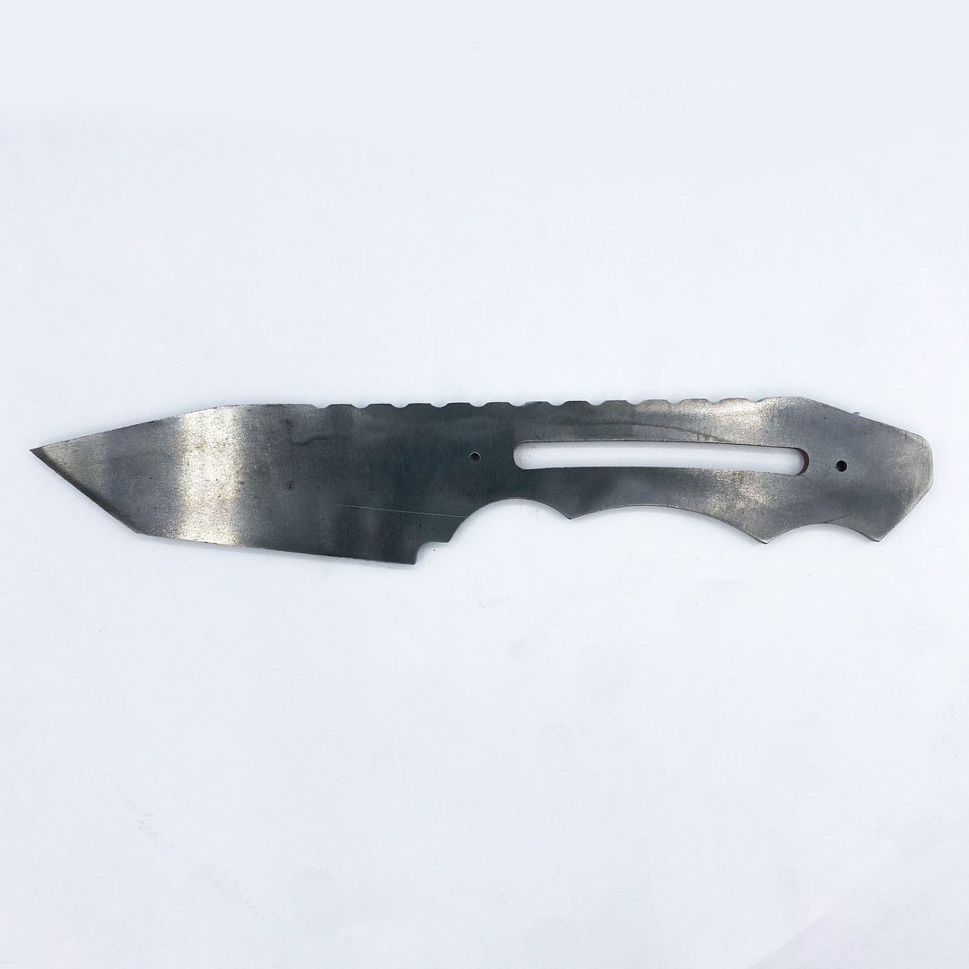 Tanto II Knife Blank: 80crv2 Steel, AEB-L Stainless Steel, Blade Making ...