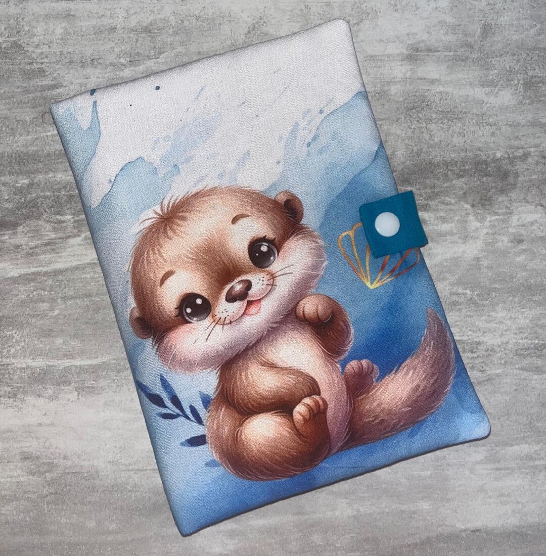 Blue Otter Health Record Book Cover - Etsy Australia