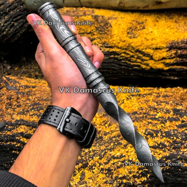 Damascus Dagger - Etsy