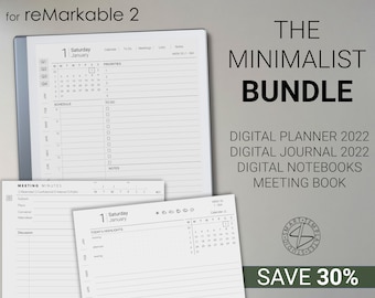 Remarkable 2 Planner | Etsy