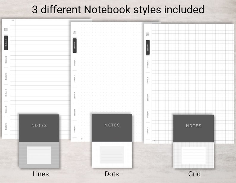 ReMarkable 2 Notebook Digital Download | Etsy