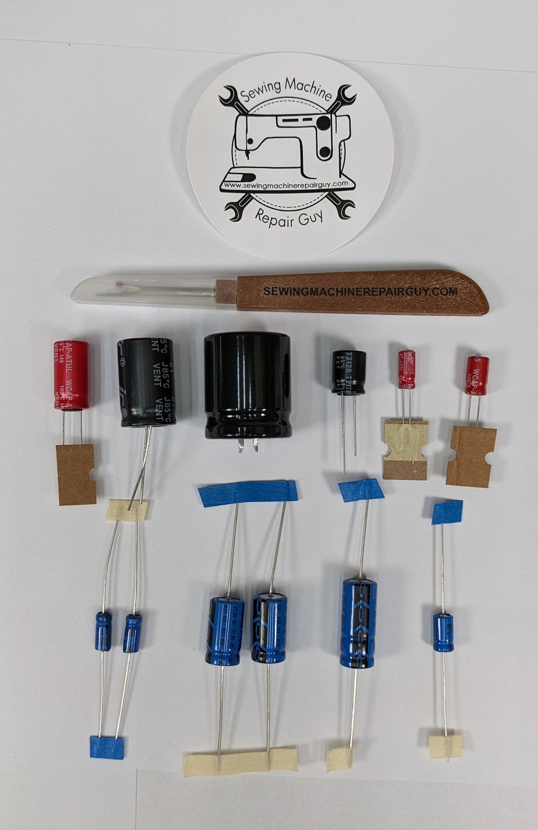 Husqvarna Viking Designer SE Capacitor Repair Kit (full Kit, 7 Included ...