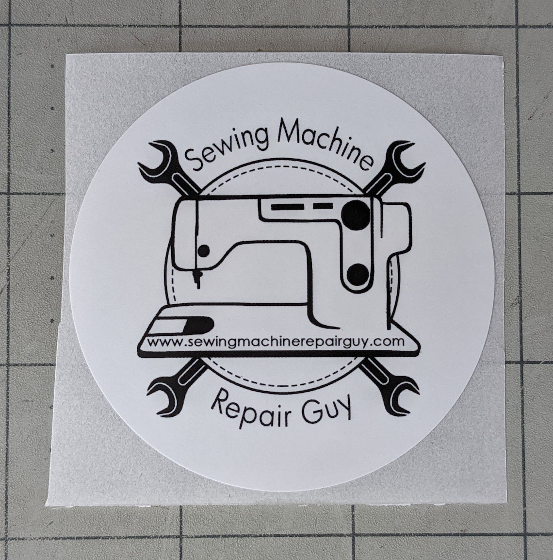 Three Seam Rippers and One Logo Sticker for Sewing Machine Repair Guy ...