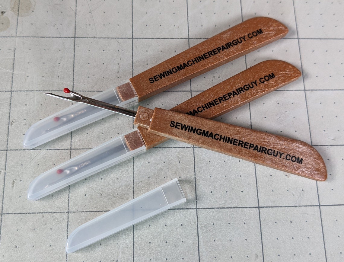 Three Seam Rippers and One Logo Sticker for Sewing Machine Repair Guy ...