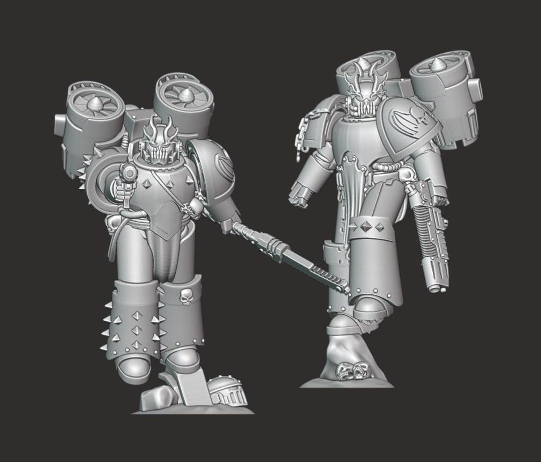 Galatic Night Lord Raptor Squad Table Top / 3D Print / 12K Mini ...