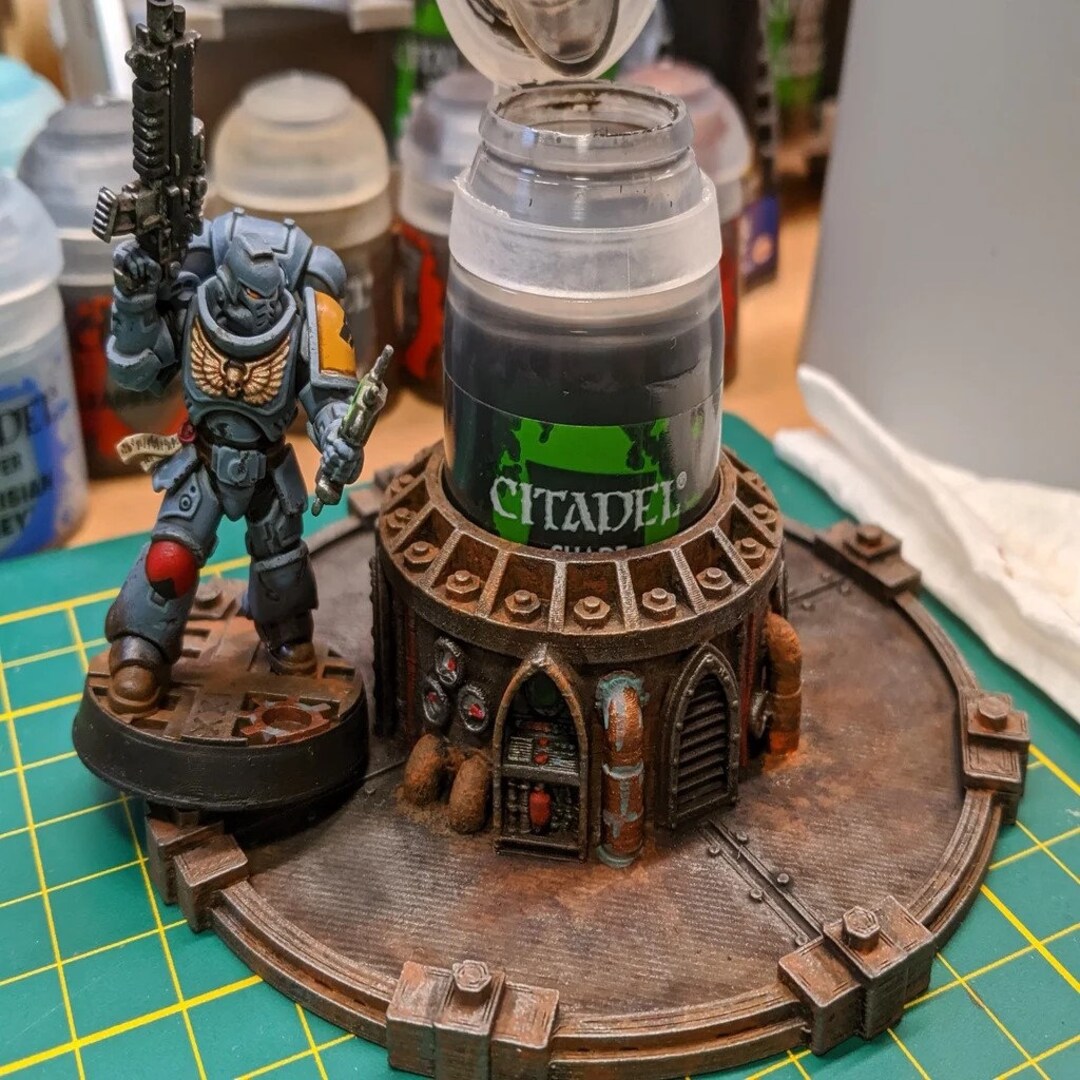 Citadel Point Pot Holder Warhammer 40k Paint Yourself - Etsy