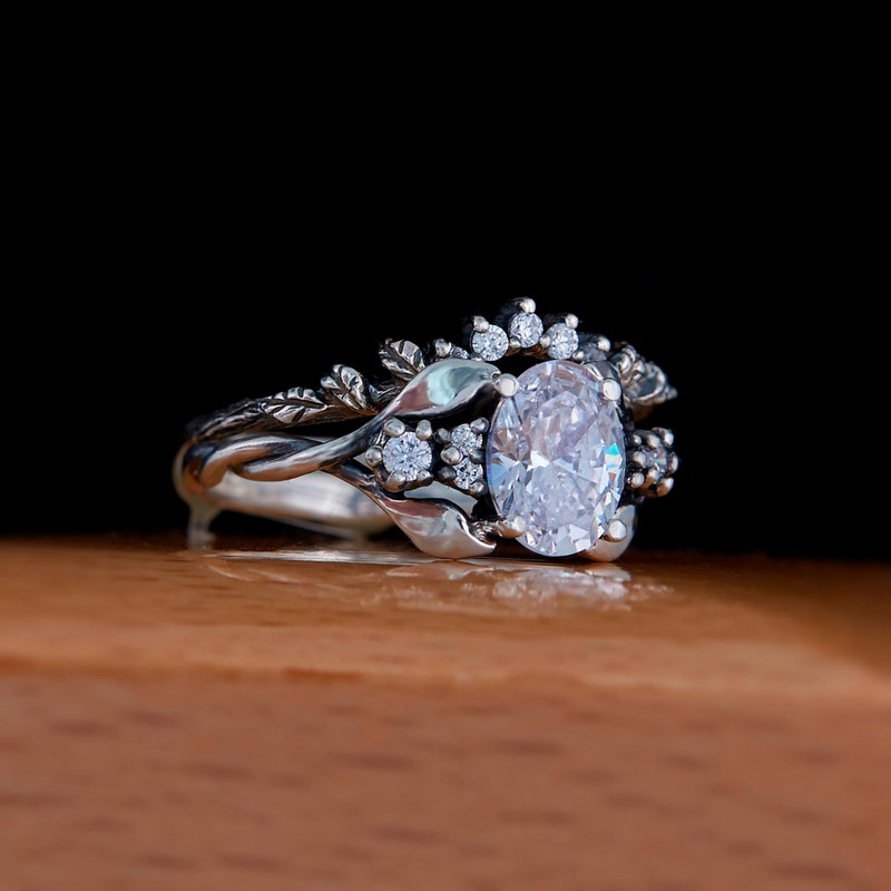 Engagement Ring Set - Etsy