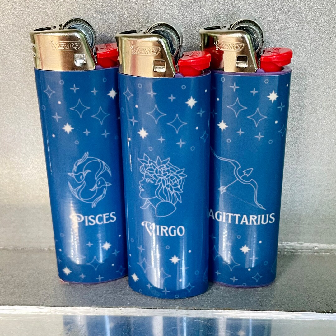 Zodiac Sign Constellation Lighter Astrology Custom Lighter - Etsy