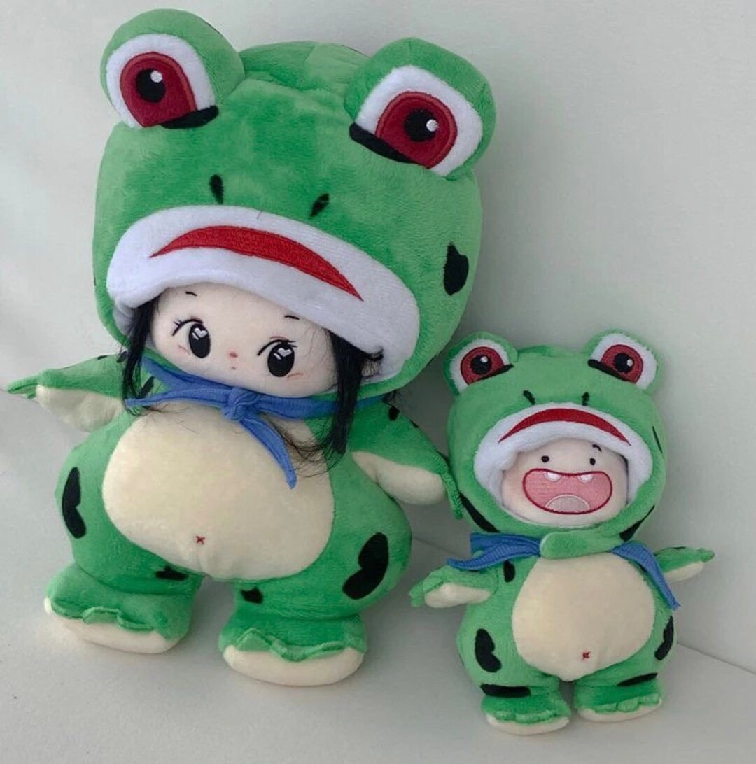 20cm Cotton Doll Clothes Frogs Jumpsuit 15cm 10cm Suit, Plush Doll ...