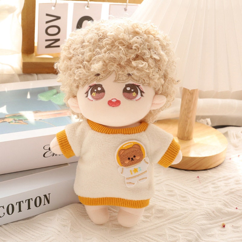 20cm Cotton Doll Plush Clothes, Plush Doll Sweatshirts, Romper and Knit ...
