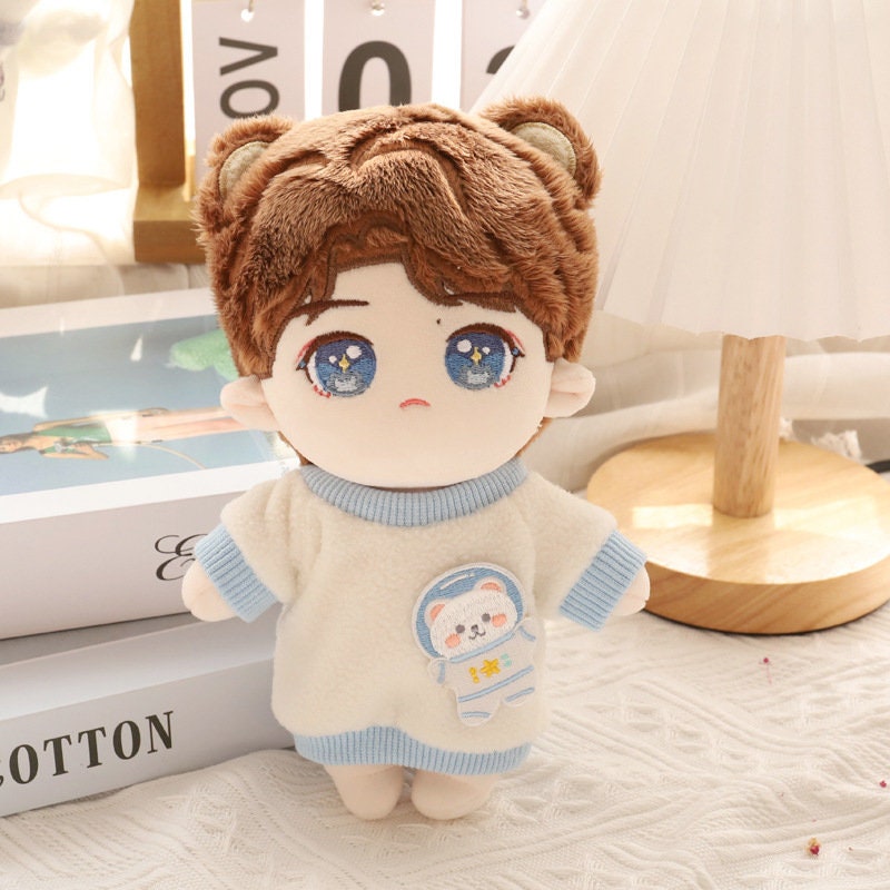 20cm Cotton Doll Plush Clothes, Plush Doll Sweatshirts, Romper and Knit ...