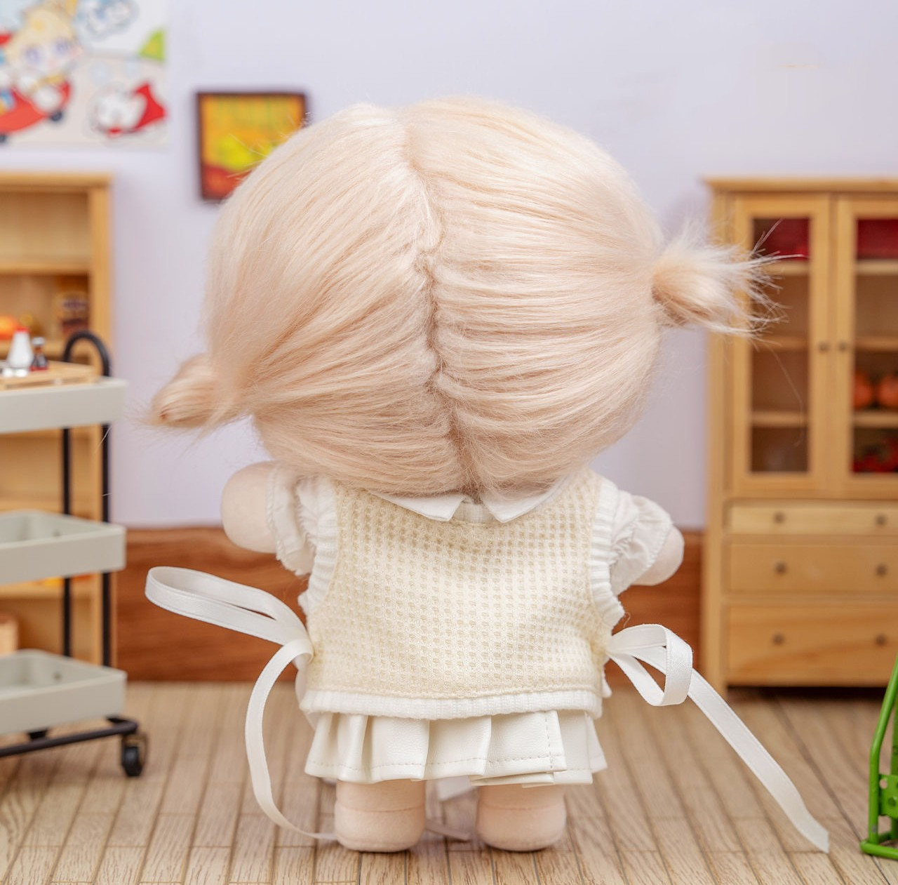 20cm Cotton Doll and Clothes Suitskawaii Plush Doll Knitting - Etsy