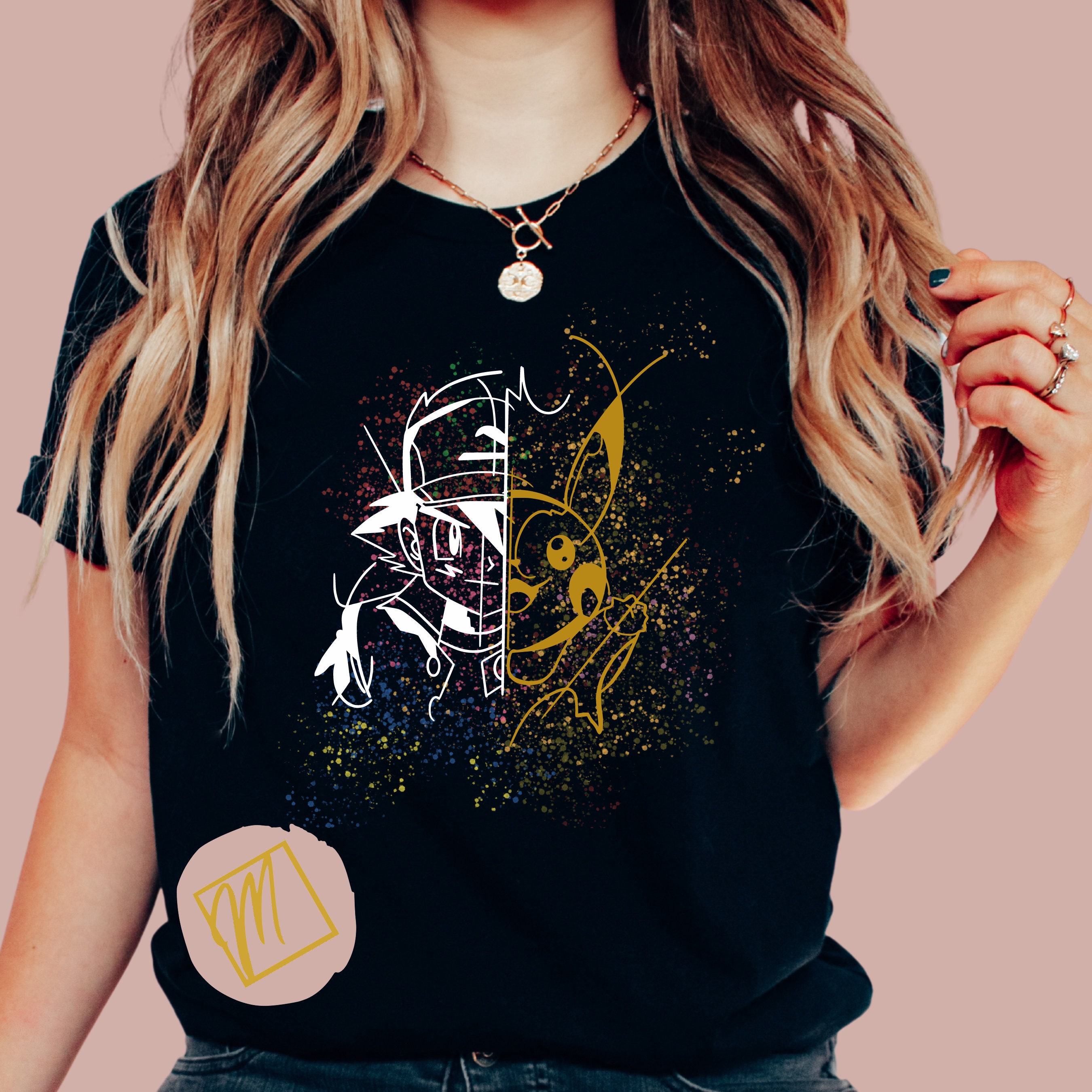 Digital Ash Ketchum and Pikachu Pokemon Inspired Svg Png, Pokemon ...