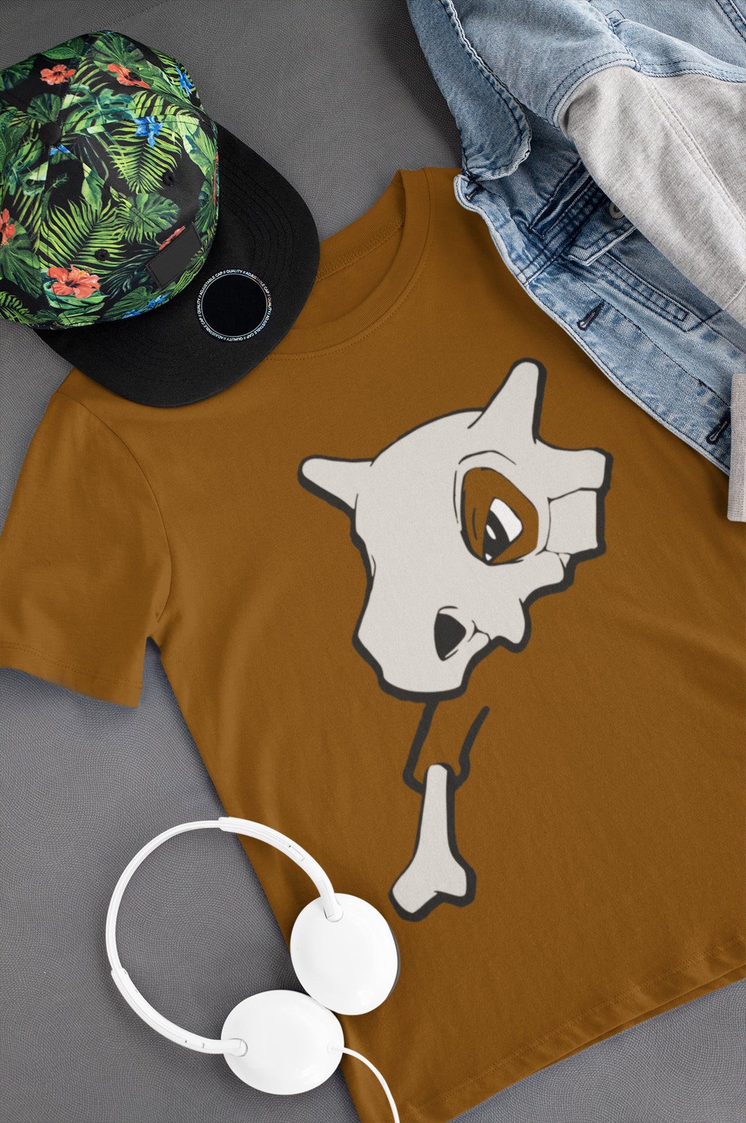 Digital Cubone Pokemon Inspired Layerd SVG PNG - Etsy