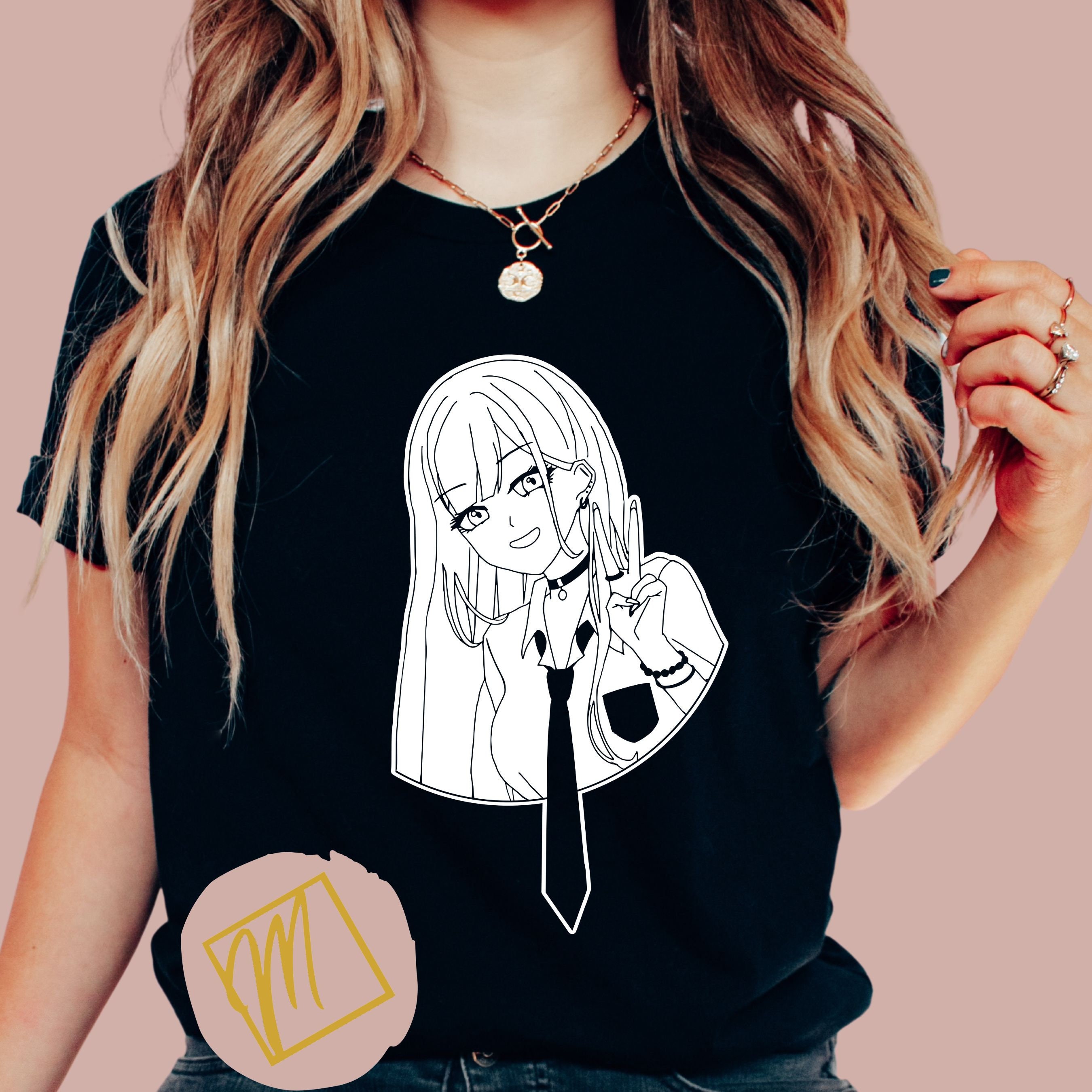 Digital Set of 2 Marin SVG PNG Girl Svg Japanese Anime Svg - Etsy Canada