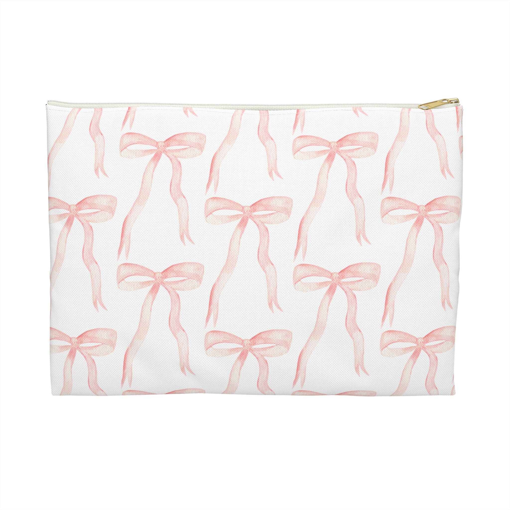 Pink Bow/ Ribbon Accessory Pouch Coquette Style - Etsy