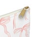Pink Bow/ Ribbon Accessory Pouch Coquette Style - Etsy