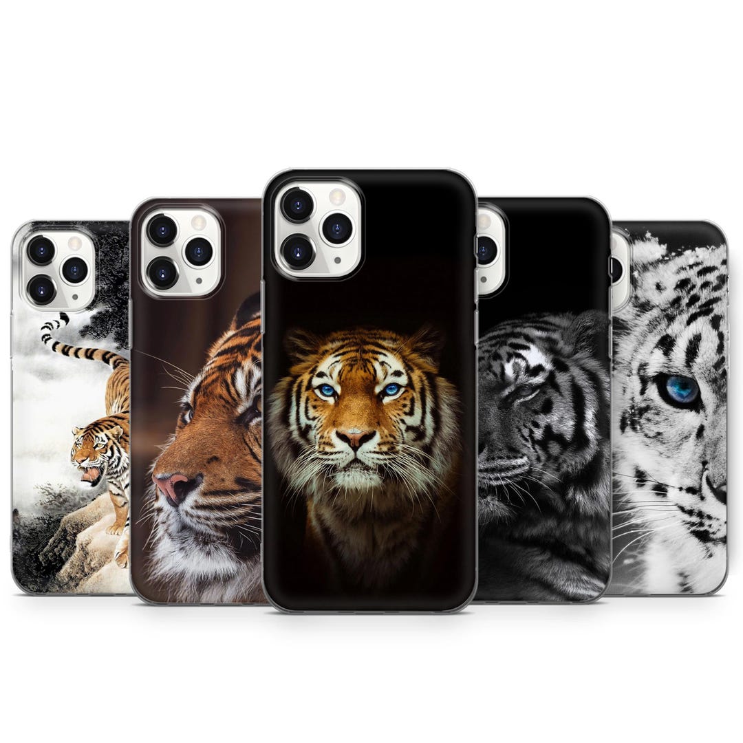 Tiger Phone Case for iPhone 16 E Promax 15 Pro 14 13 12 11 SE X ...