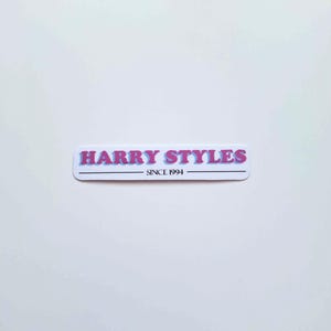 Waterproof One Direction Stickers - Etsy