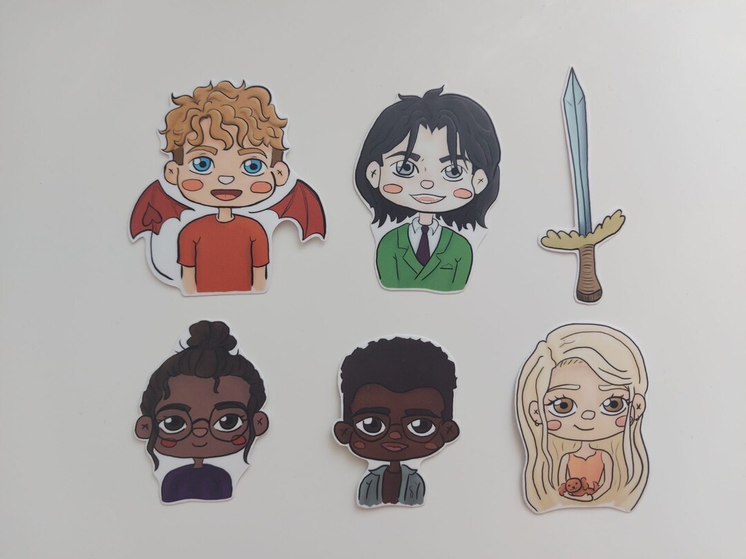 Waterproof Carry on Characters Stickers - Etsy