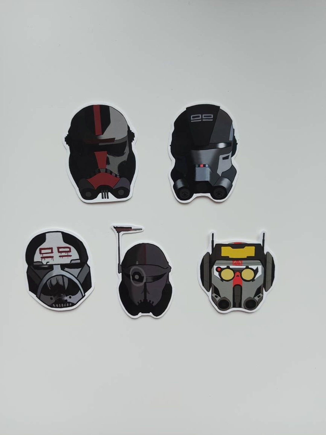 Waterproof Star Wars: the Bad Batch Stickers - Etsy