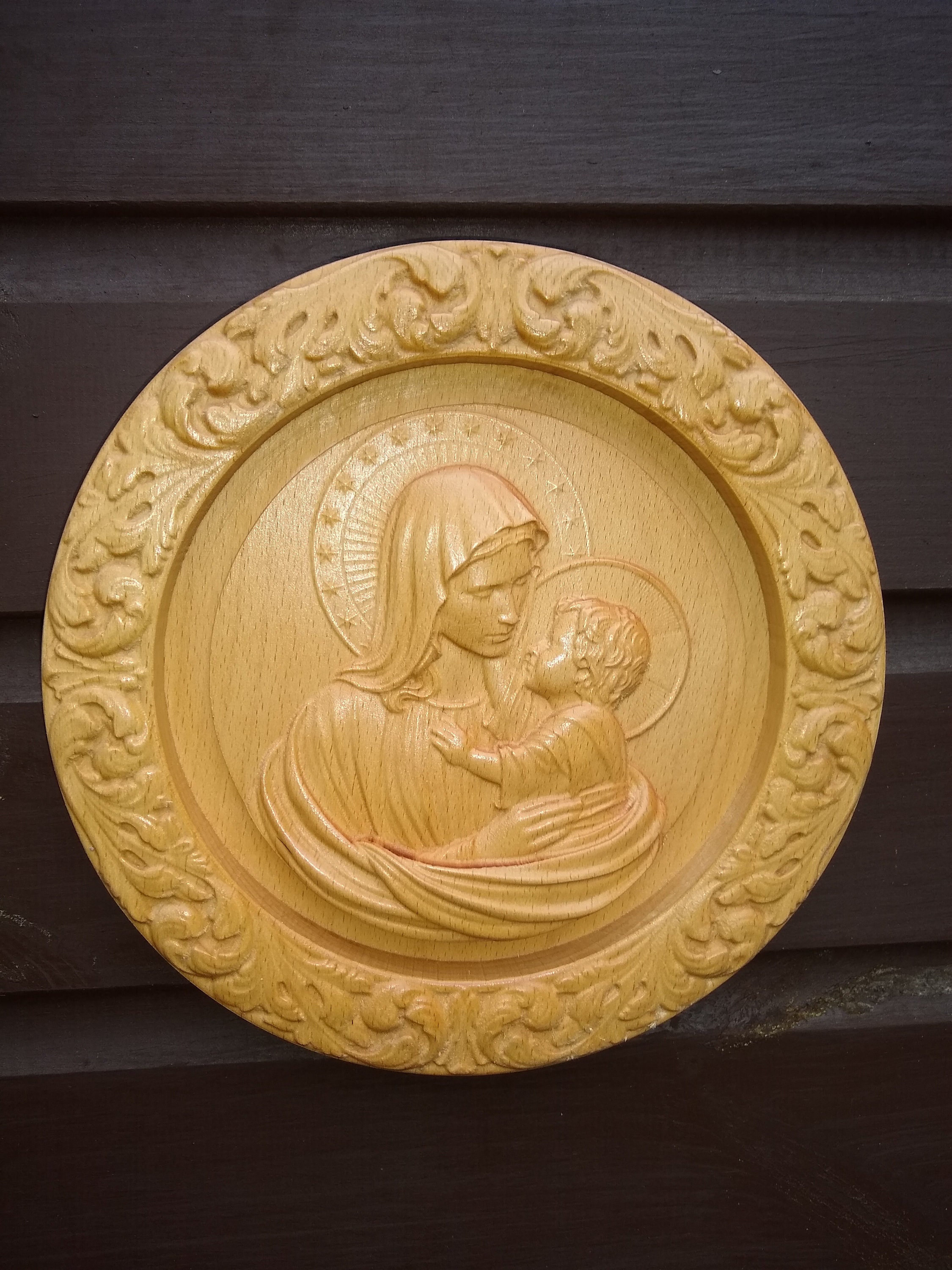 CNC Wooden Carved Religious - Etsy UK