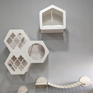 Perfect Set for Cats, Cat Wall Furniture Set 8 Items, Wall Cat Bed ...