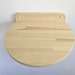 Round XL Shelf for Cats From Pine Wood, Wall Mounted Cat Bed, Cat Bed ...