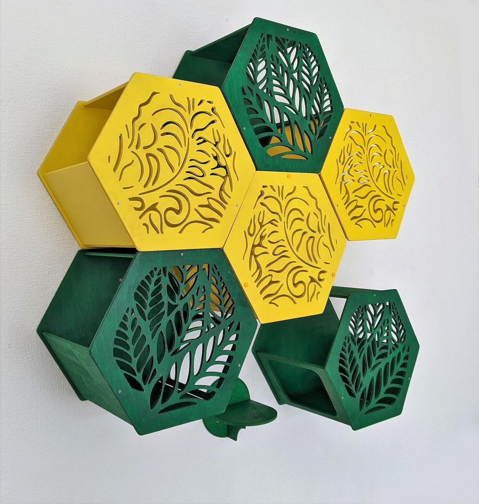 Hexagons for Cats New Designs Wall Mounted Cat Bed Cat - Etsy