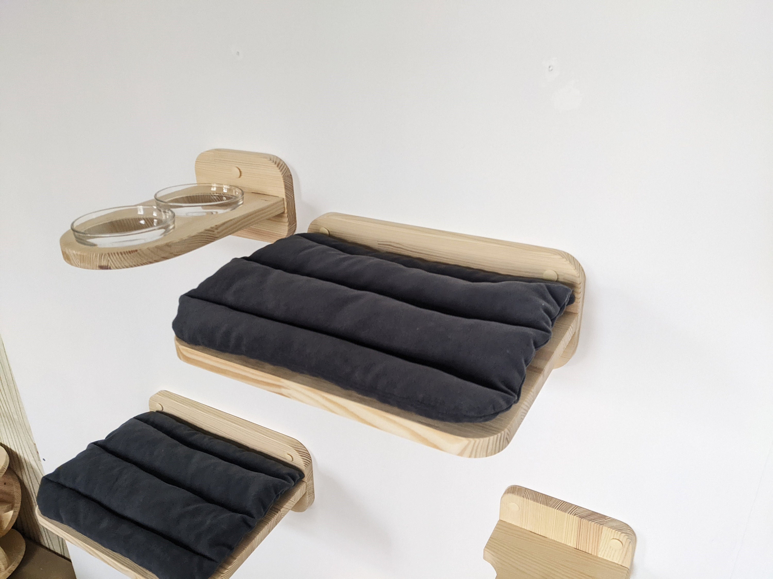 Medium Sized Shelf for Cats, Cat Wall Shelves, Cat Furniture, Cat Wall ...