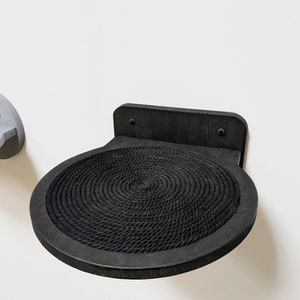 XL Handmade Pine Cat Step for Big Cats With Sisal/cotton Top, Cat Wall ...