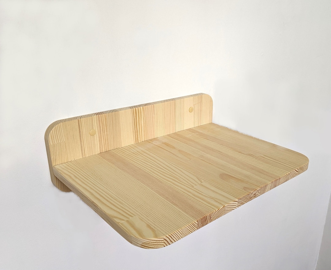 Big Cat Shelf for Wall From Pinewood (can Go With Pillow), Modern ...