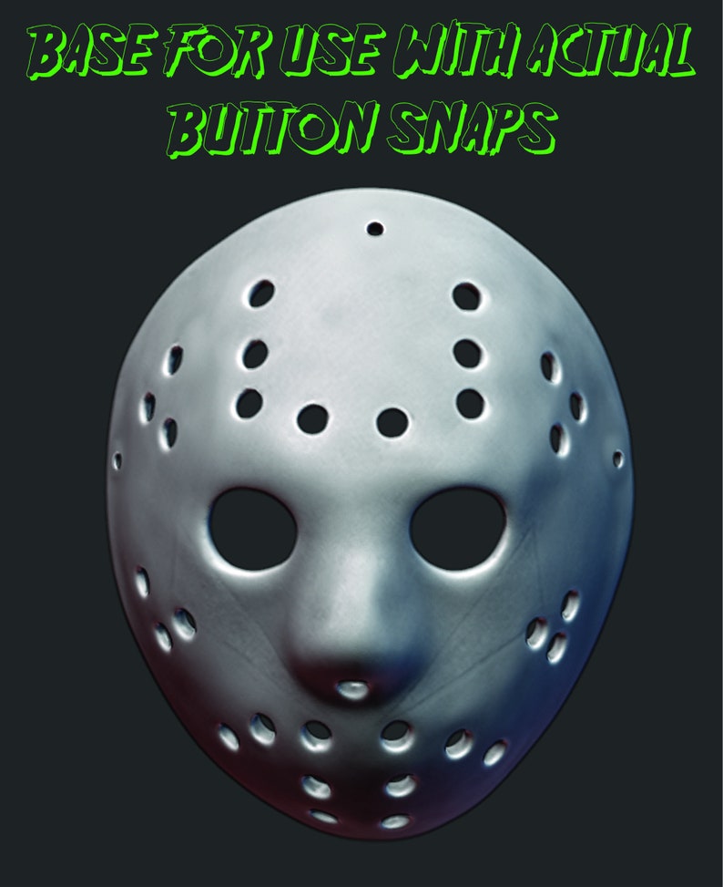 Jason 5 Hockey Mask 3D Print File STL - Etsy