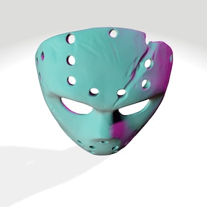 Jason X 10 Hockey Mask 3D Print File STL - Etsy