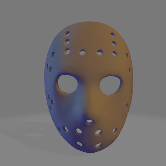 Jason Voorhees Viernes 13º Hockey Mask 3D Print File STL - Etsy México