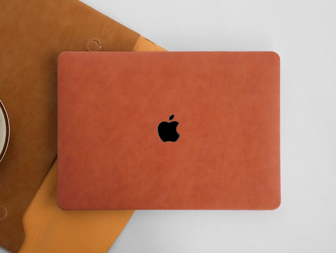 Orange Flame Leather MacBook Case for MacBook Air 13 Case, Pro 13 14 15 ...