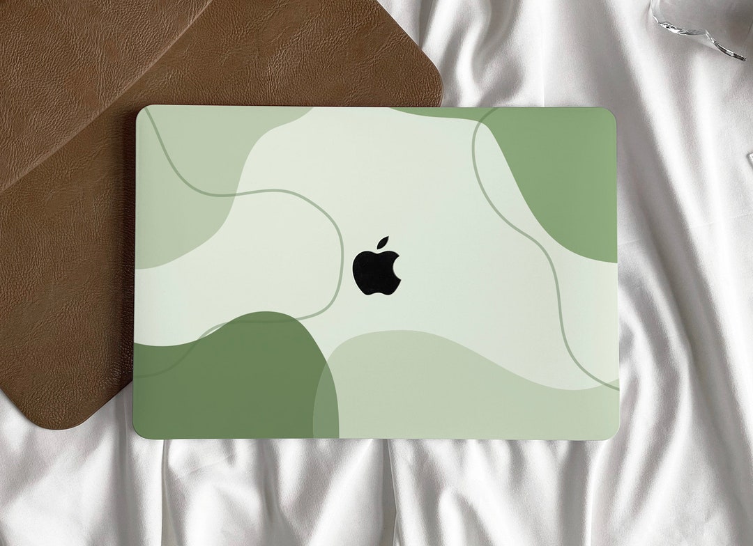 Gradient Matcha Bean Art New Pro Mac Hard Protective Case Personalized ...