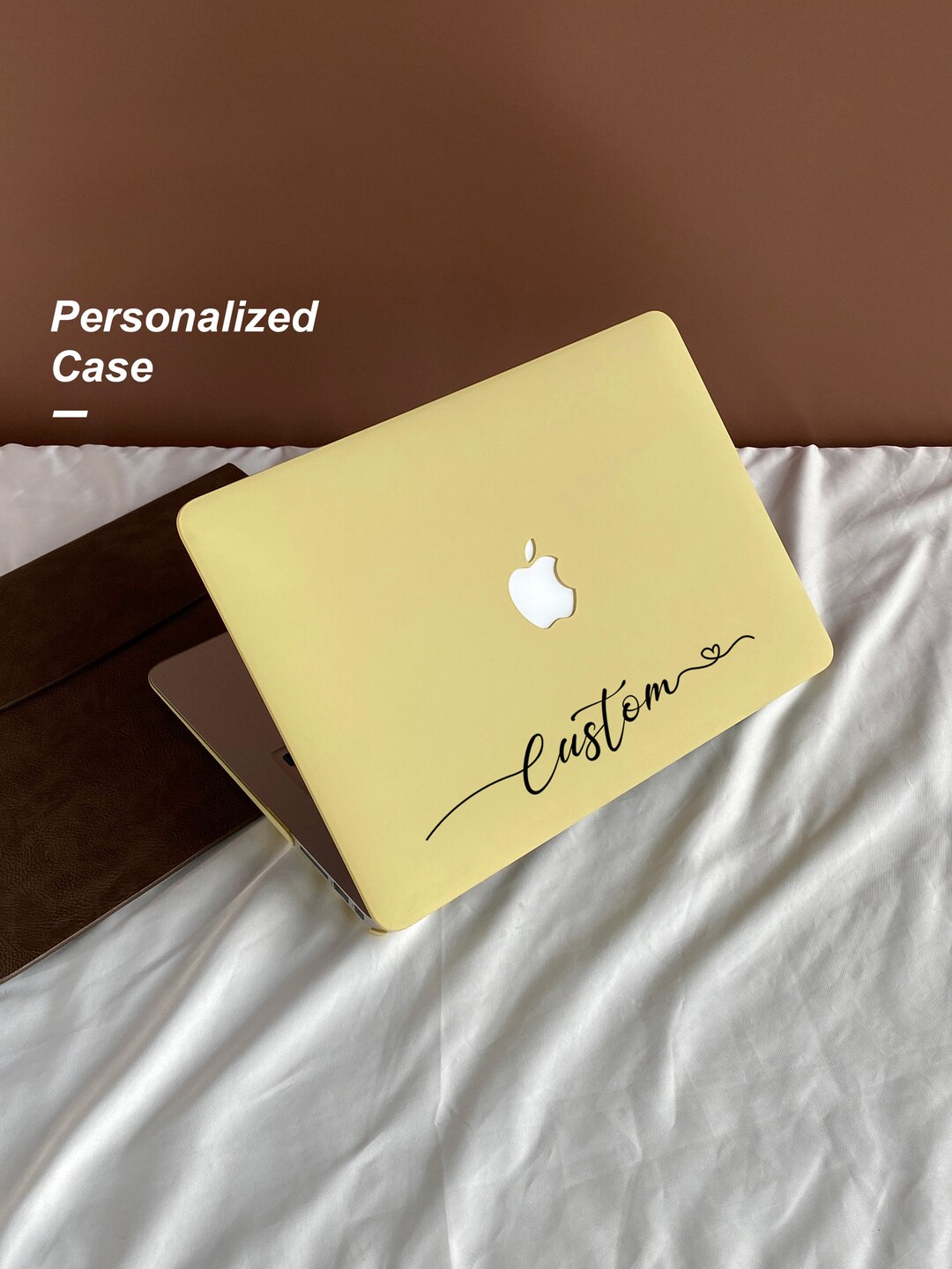 Butter Yellow Texture New Pro Mac Hard Protective Case for MacBook Air ...