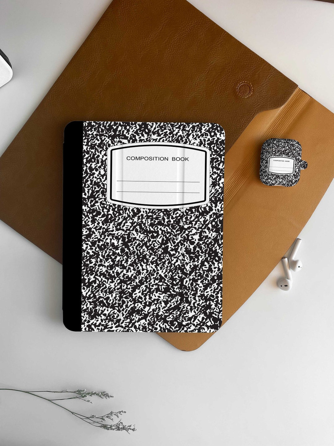 Composition Notebook Custom Name iPad Flip Personalised Custom Name ...