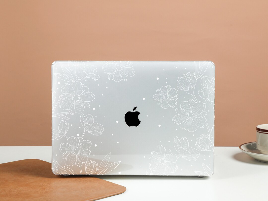 The Art Garden Transparent Crystal Clear Hard Case Cover for MacBook ...