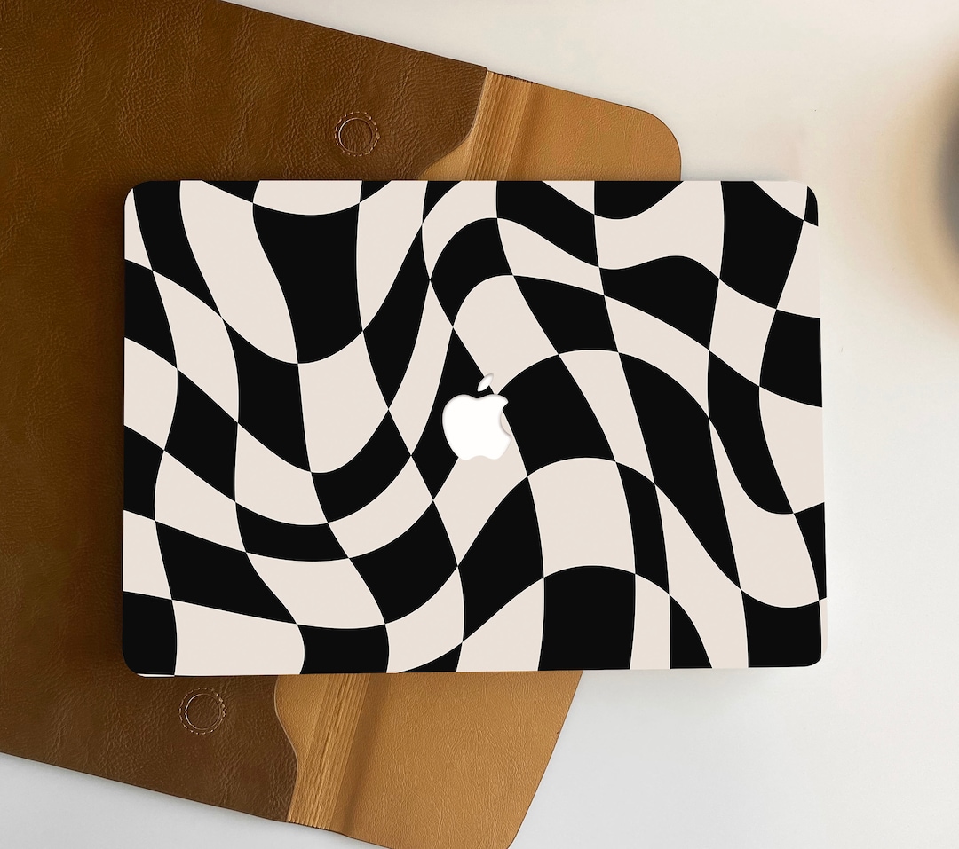 Checkerboard Artwork New Pro Mac Hard Protective Case Personalized Name ...