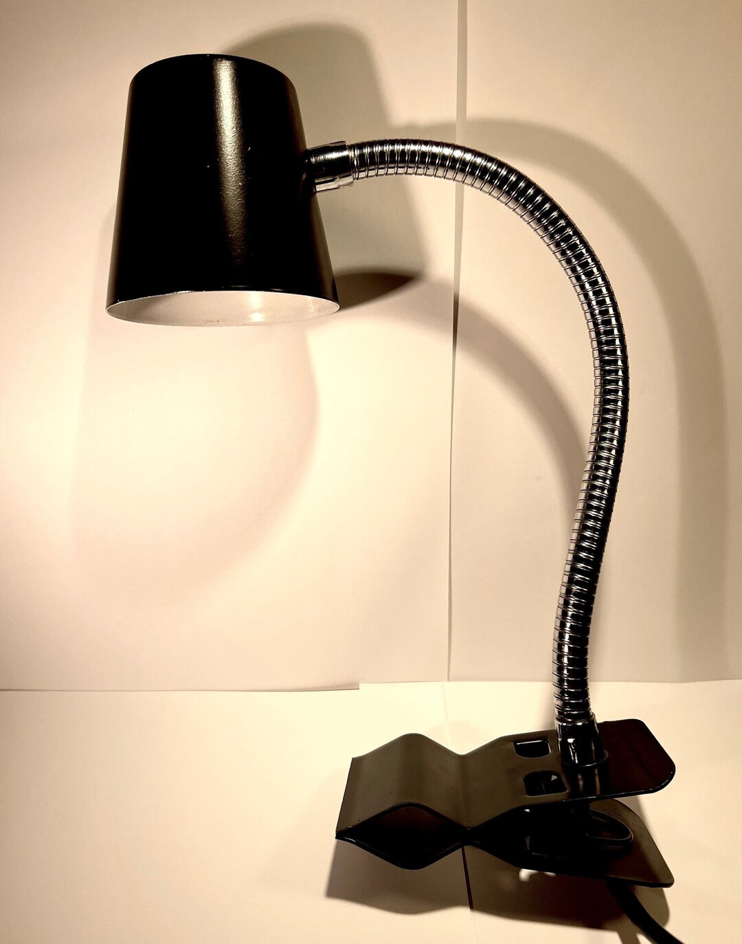 Vintage Goose Neck Desk Light - Etsy