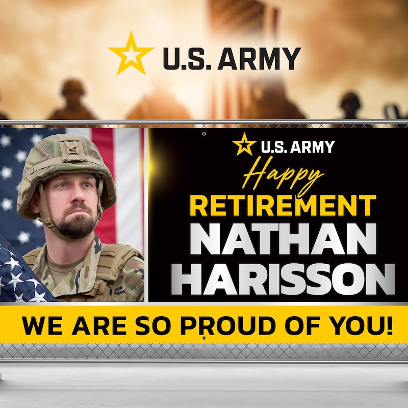 Army Banner - Etsy