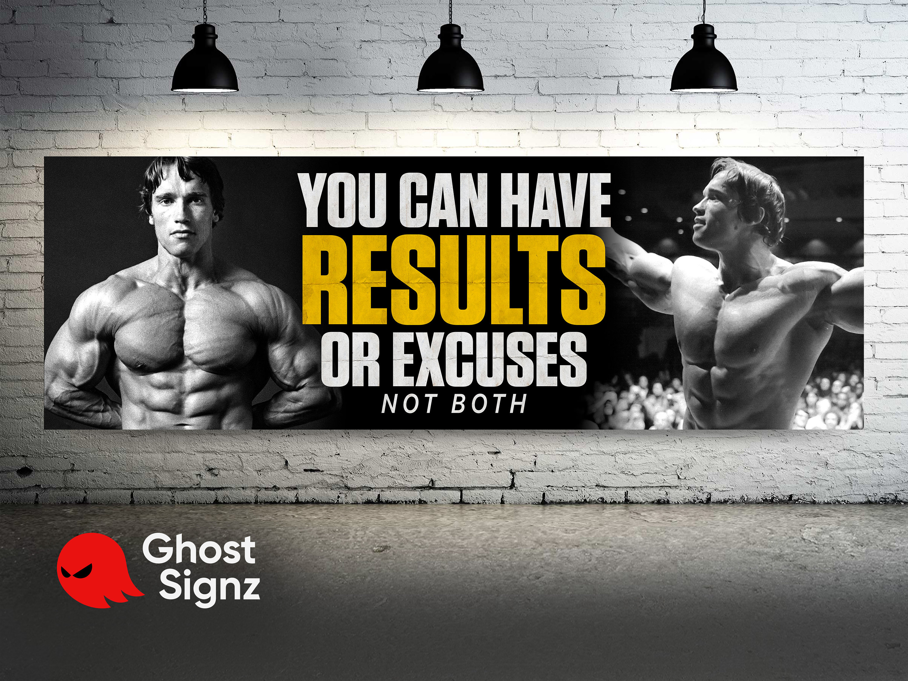 Arnold Schwarzenegger Motivational Poster