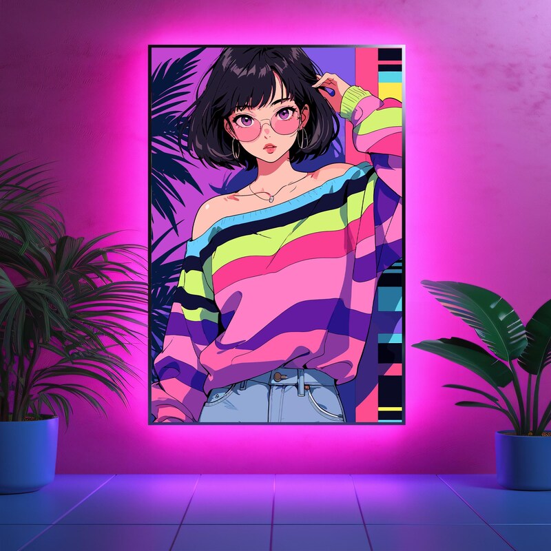 Anime Girl Banner - Etsy