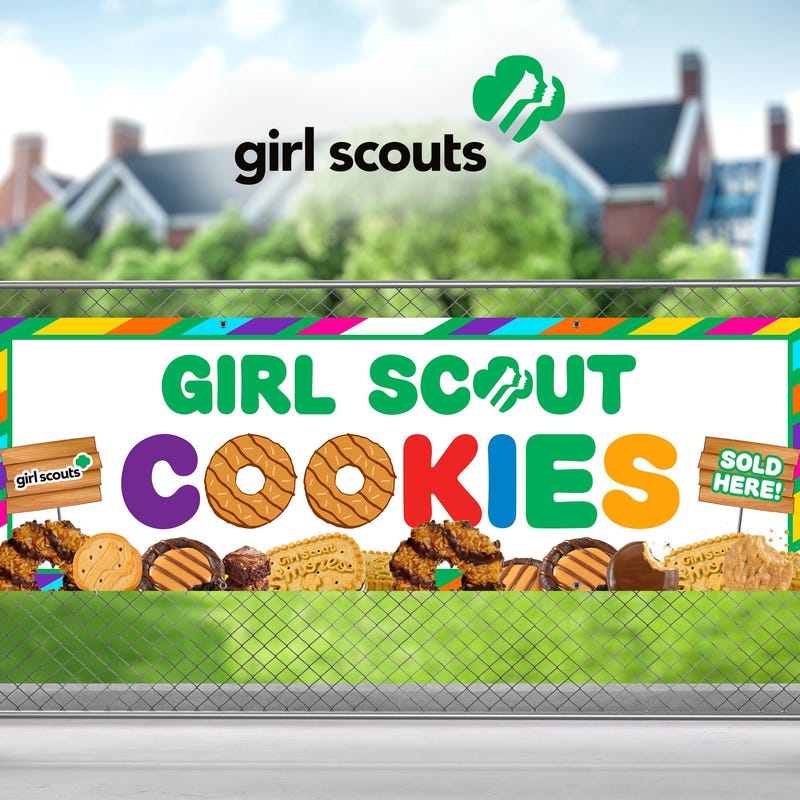 Girl Scout Cookie Booth - Etsy