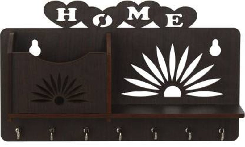 MDF Wood Wall Mounted Designer Key Holders for Wall Decor - Etsy