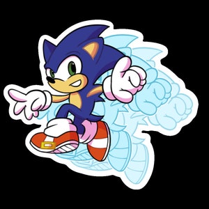 Sonic Adventure Sticker - Etsy